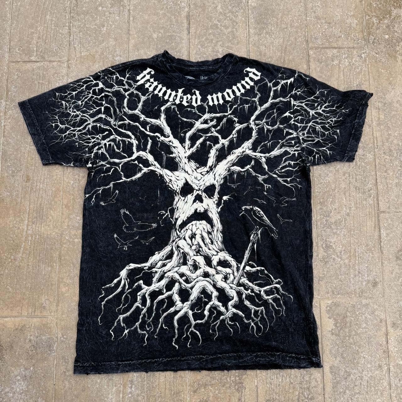 Sematary X Affliction Harold Tree Tee #hauntedmound... | Depop
