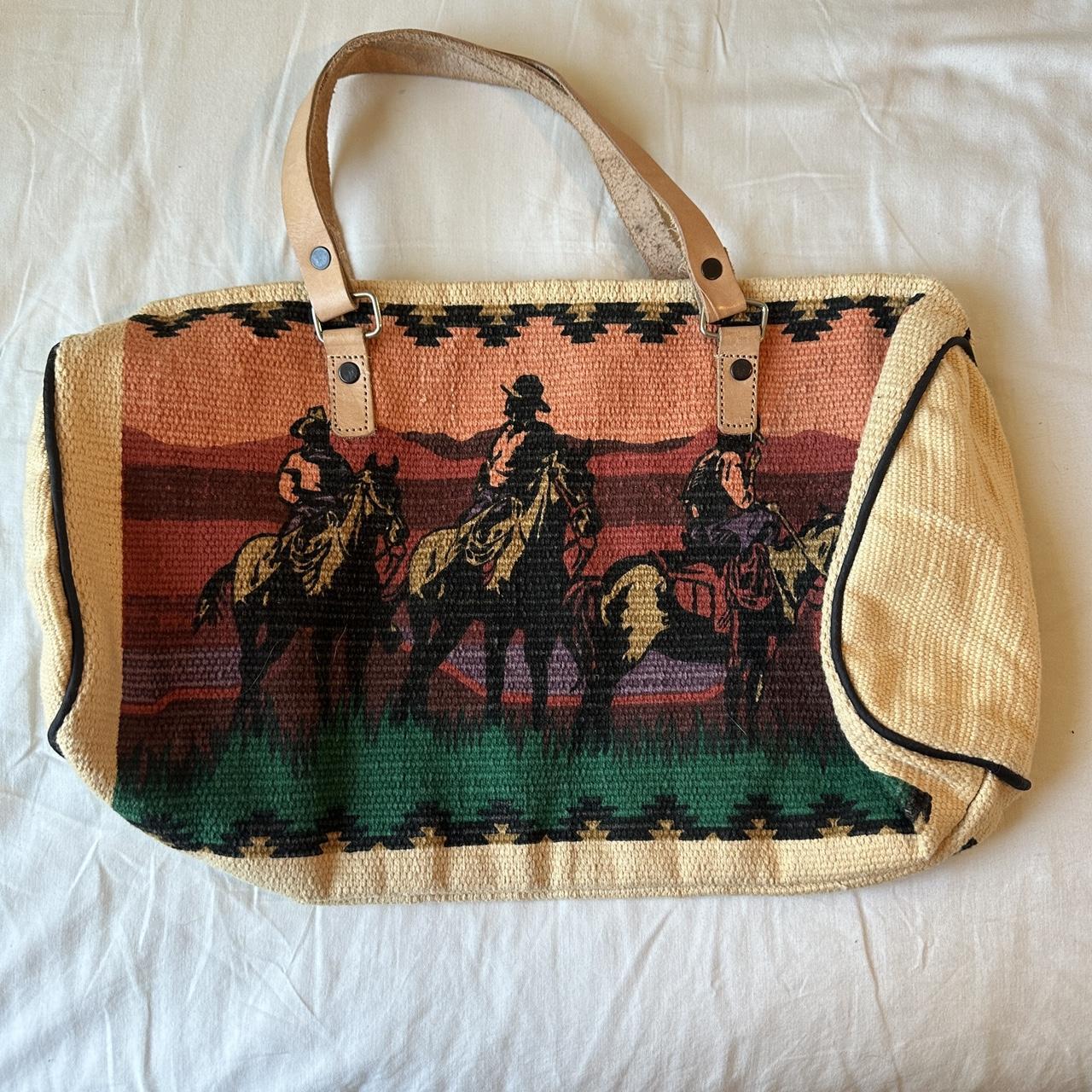 El paso saddle bag with leather straps Please refer... - Depop