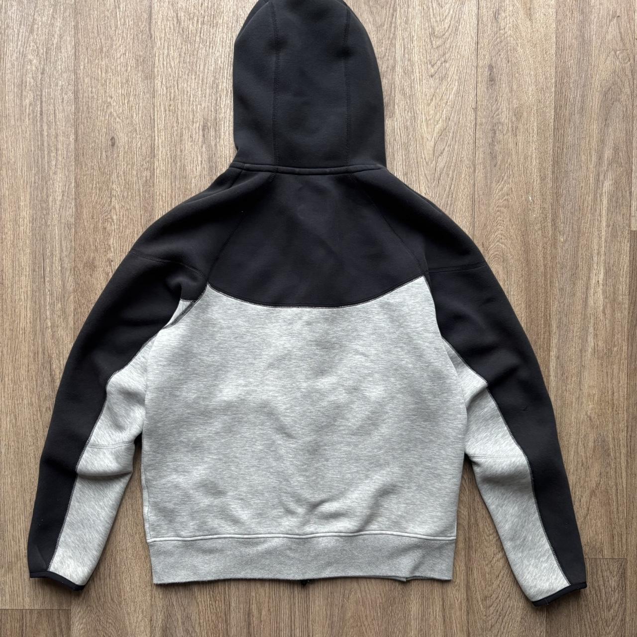 Black and grey new season tech fleece Only worn a... | Depop