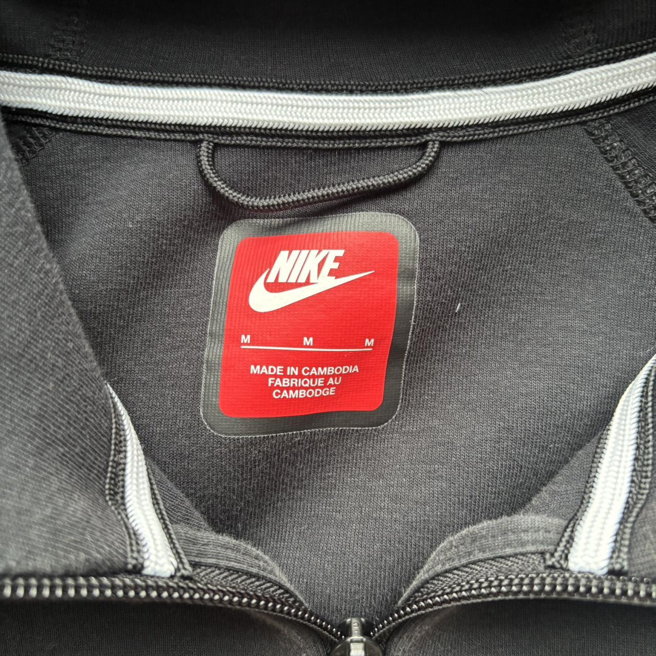 Black and grey new season tech fleece Only worn a... | Depop