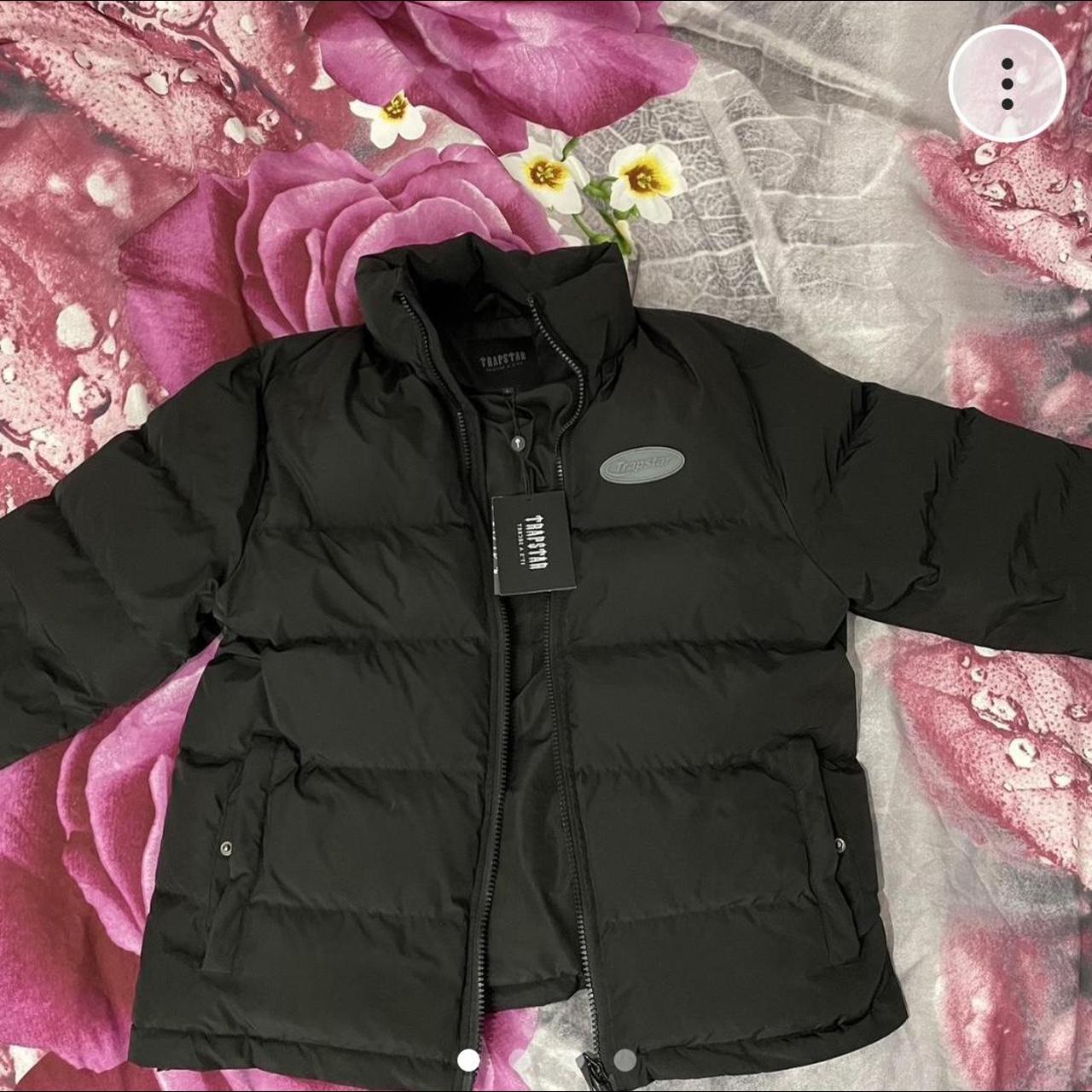 Trapstar Men's Black and Grey Jacket | Depop