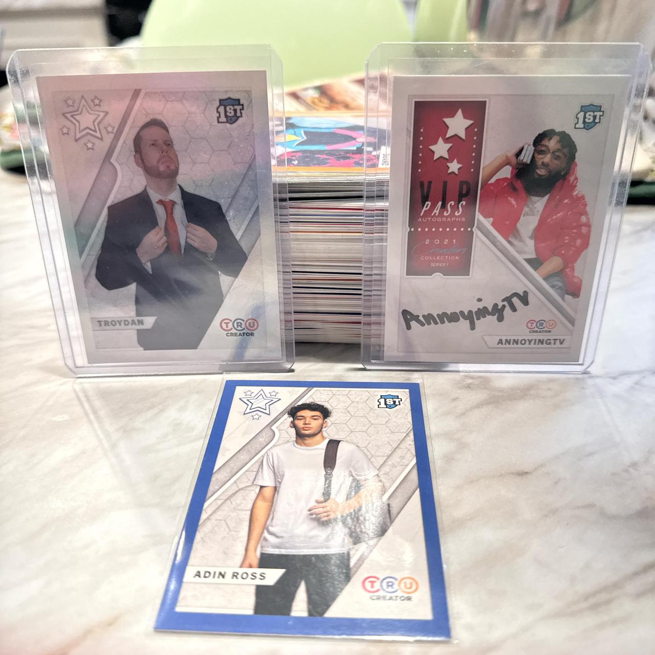 Tru Creator 1st series Trading Cards With Signed... | Depop