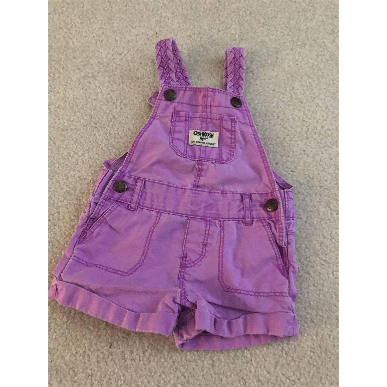 OshKosh B’gosh Vestbak 6 Months Purple Overalls. See... - Depop