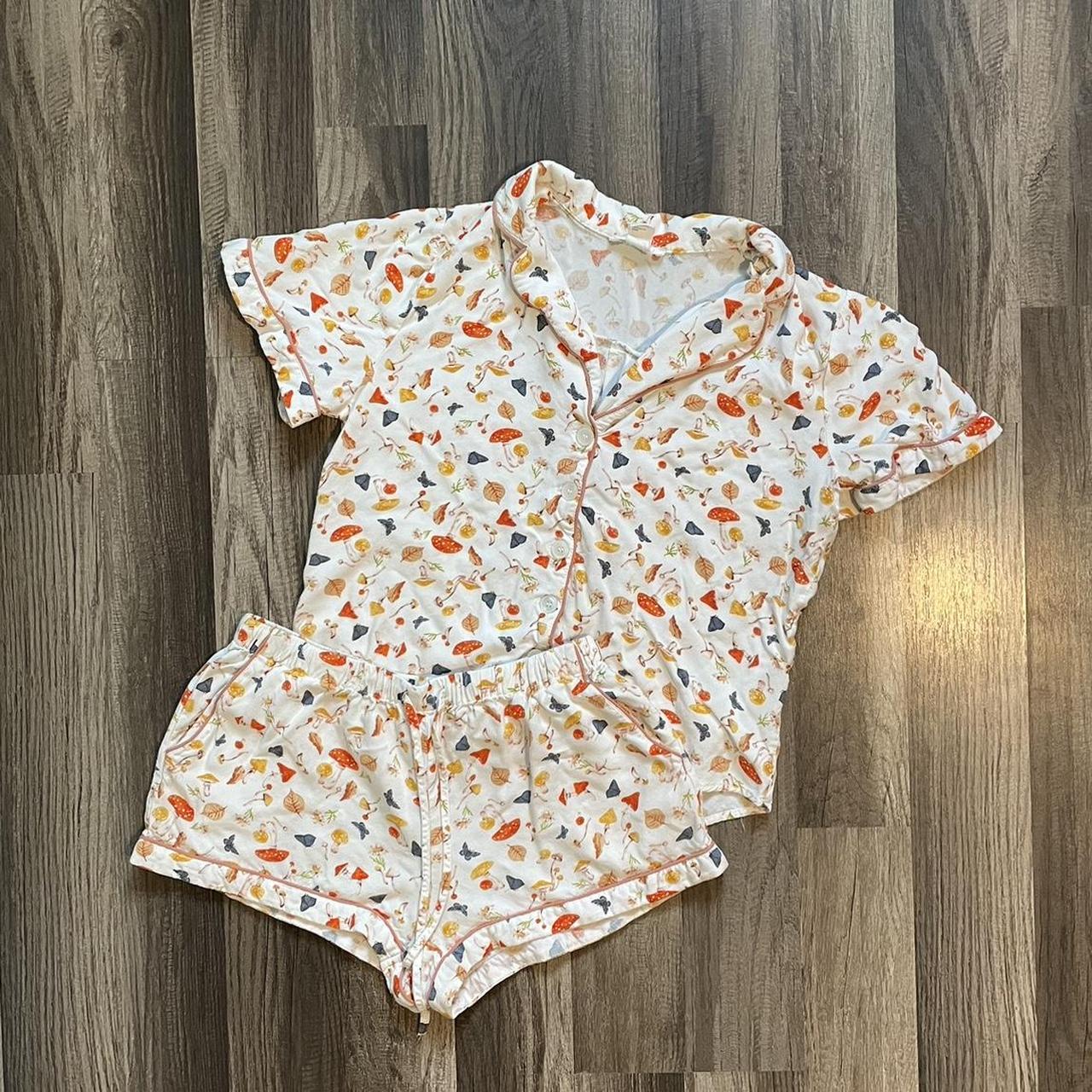 Mushroom pajama set from Forever 21. Size... - Depop
