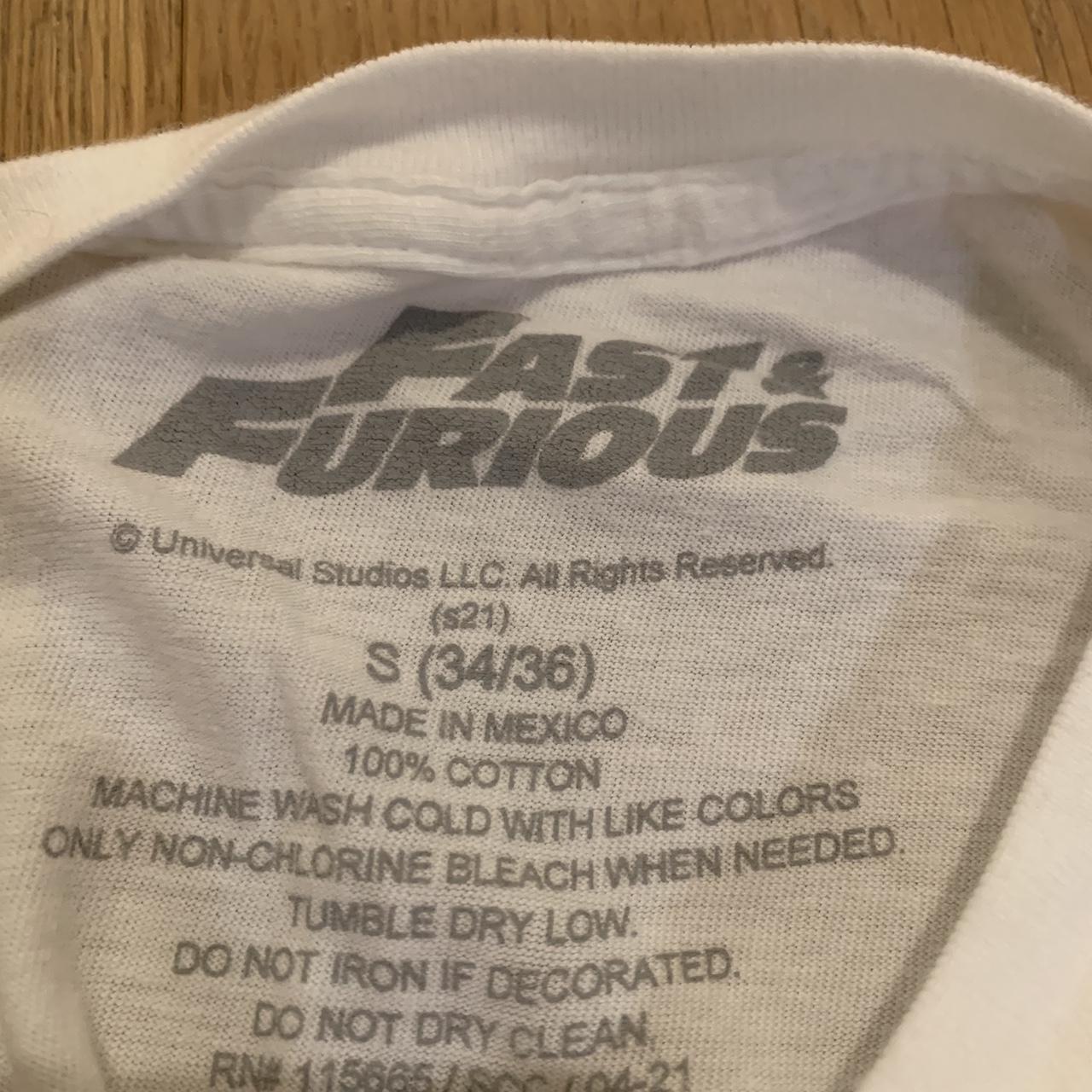 Fast and Furious T-shirt Size S - Depop