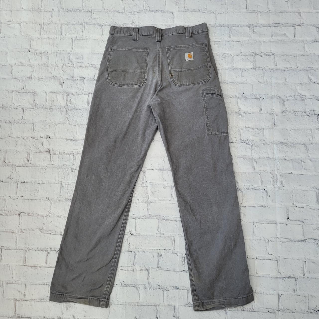 Carhartt Grey Workwear Trousers Nice grey... - Depop