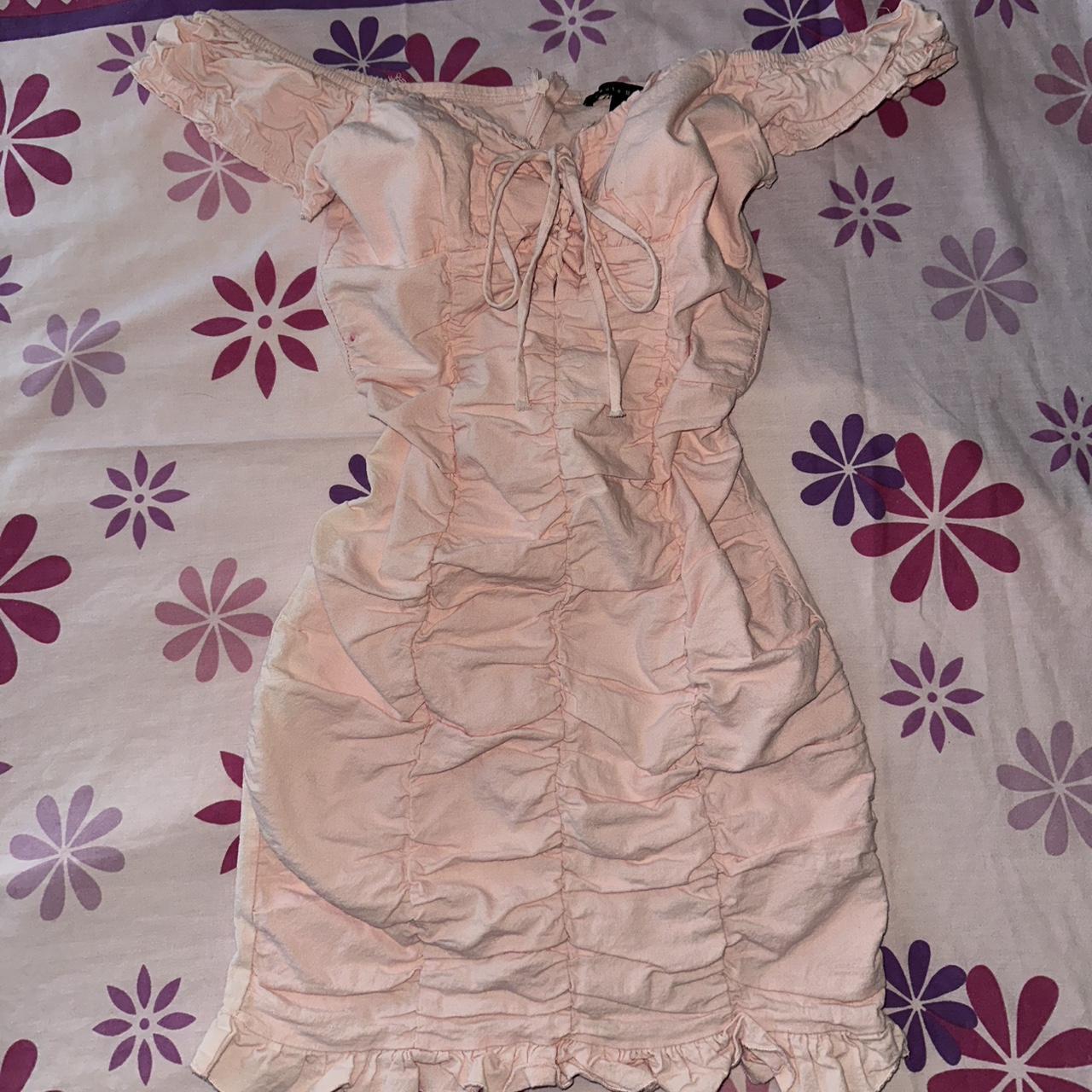 Baby pink ruffle dress 💝 -I accept most offers! {... | Depop