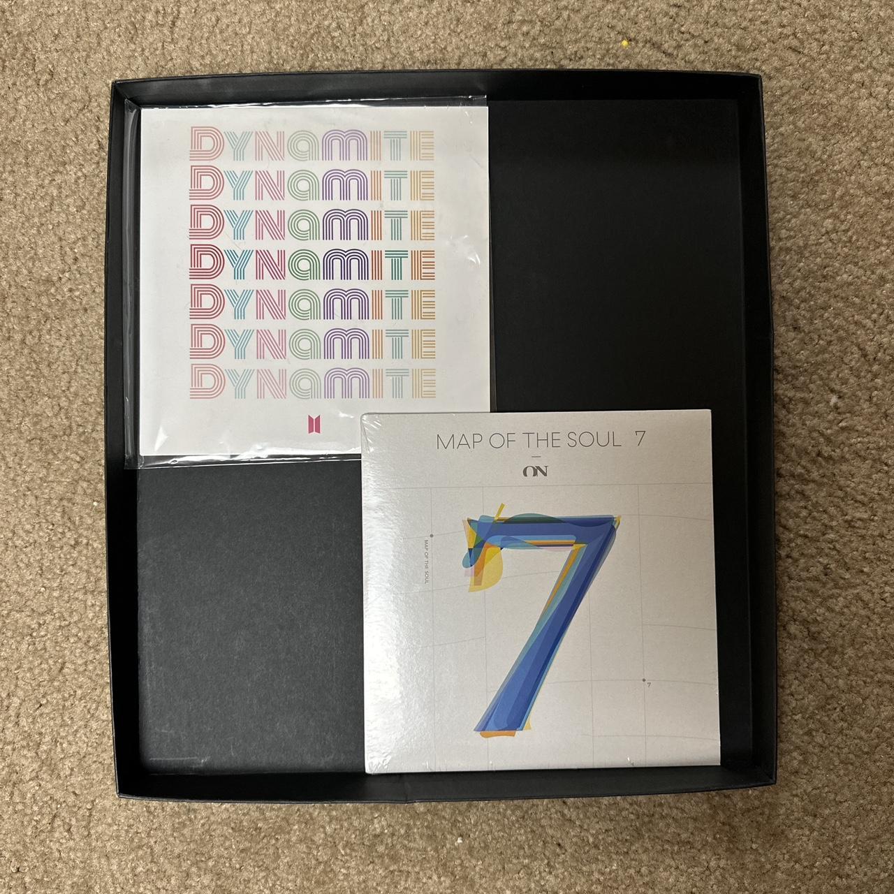 BTS 7 inch vinyls. One for Dynamite and one for On.... - Depop