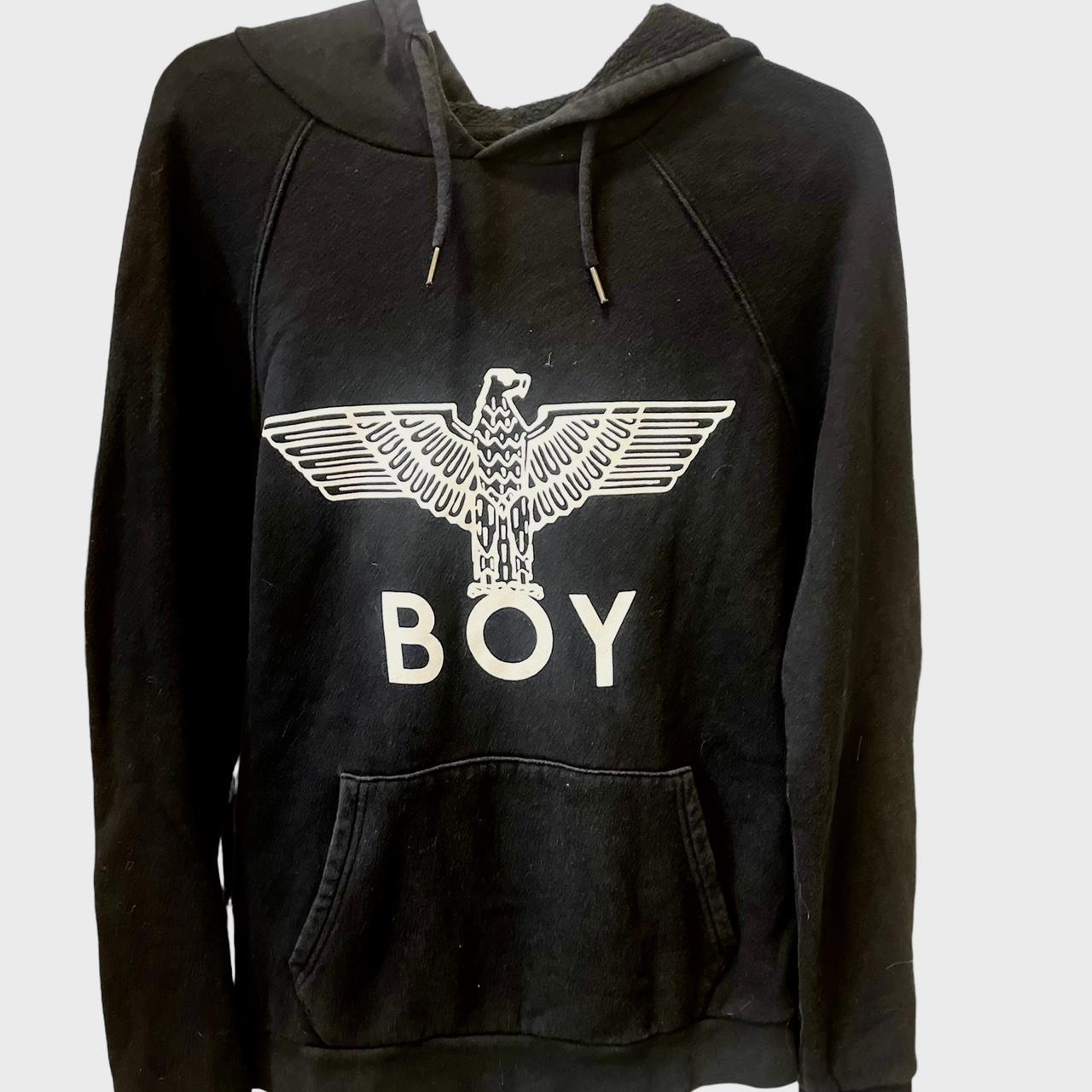 Classic BOY Eagle logo Long sleeve hoodie In good... - Depop