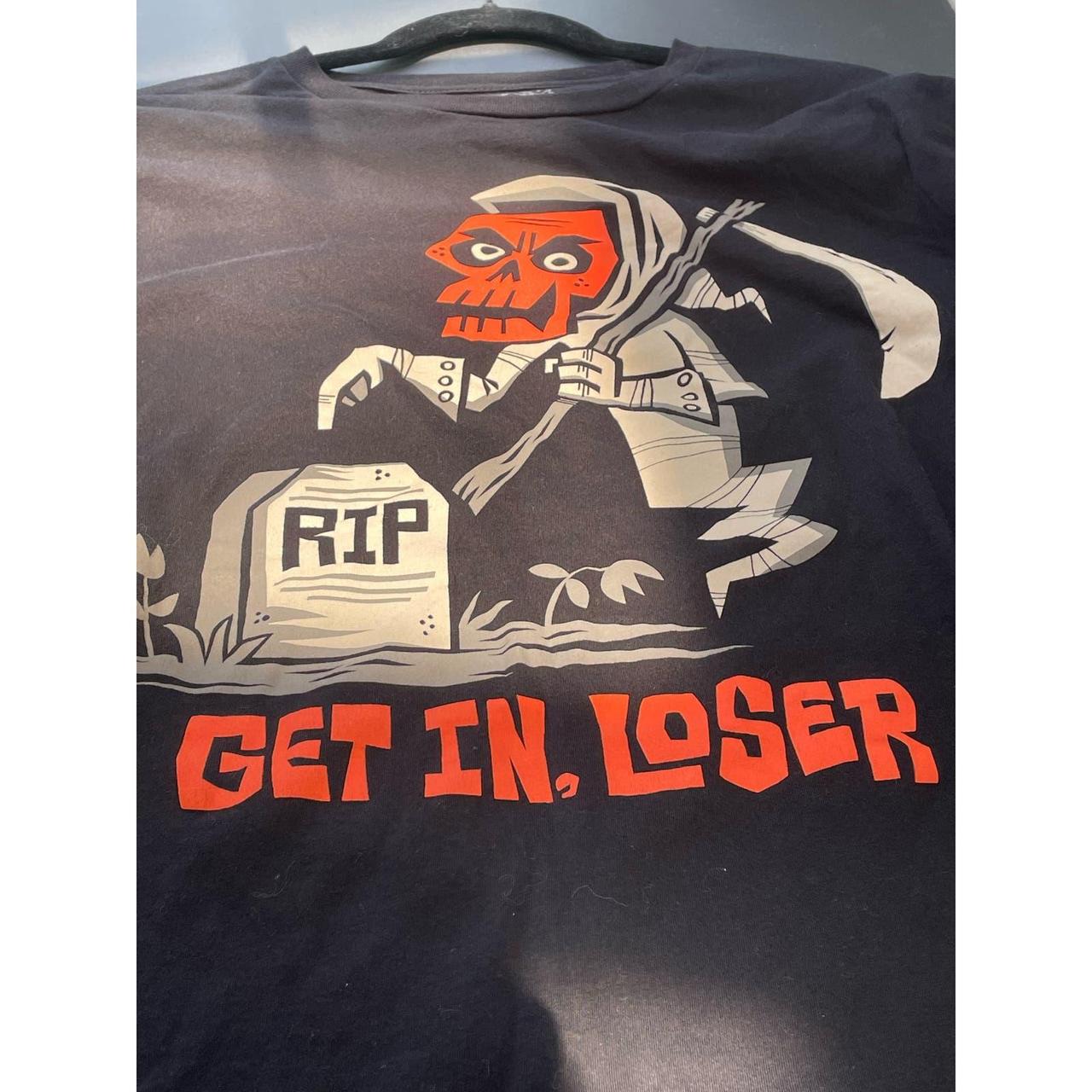 -super cute dark humor t-shirt -size large/ brand... | Depop