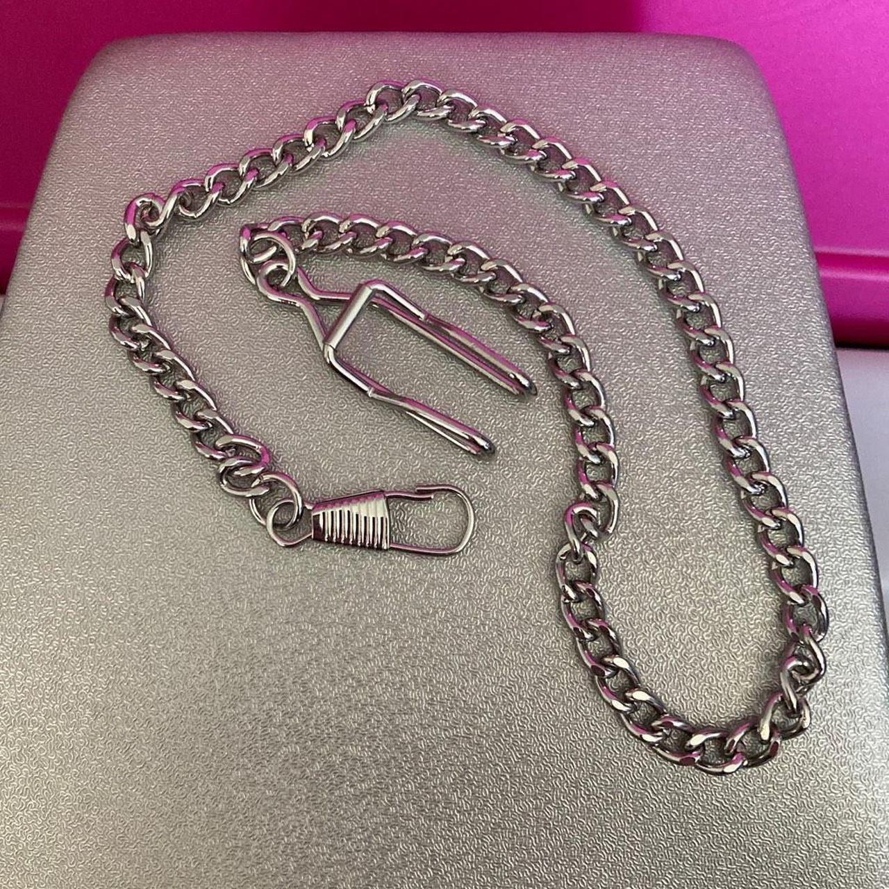 Clip Pocket Watch Chain Vintage Metal Alloy Pocket ... - Depop