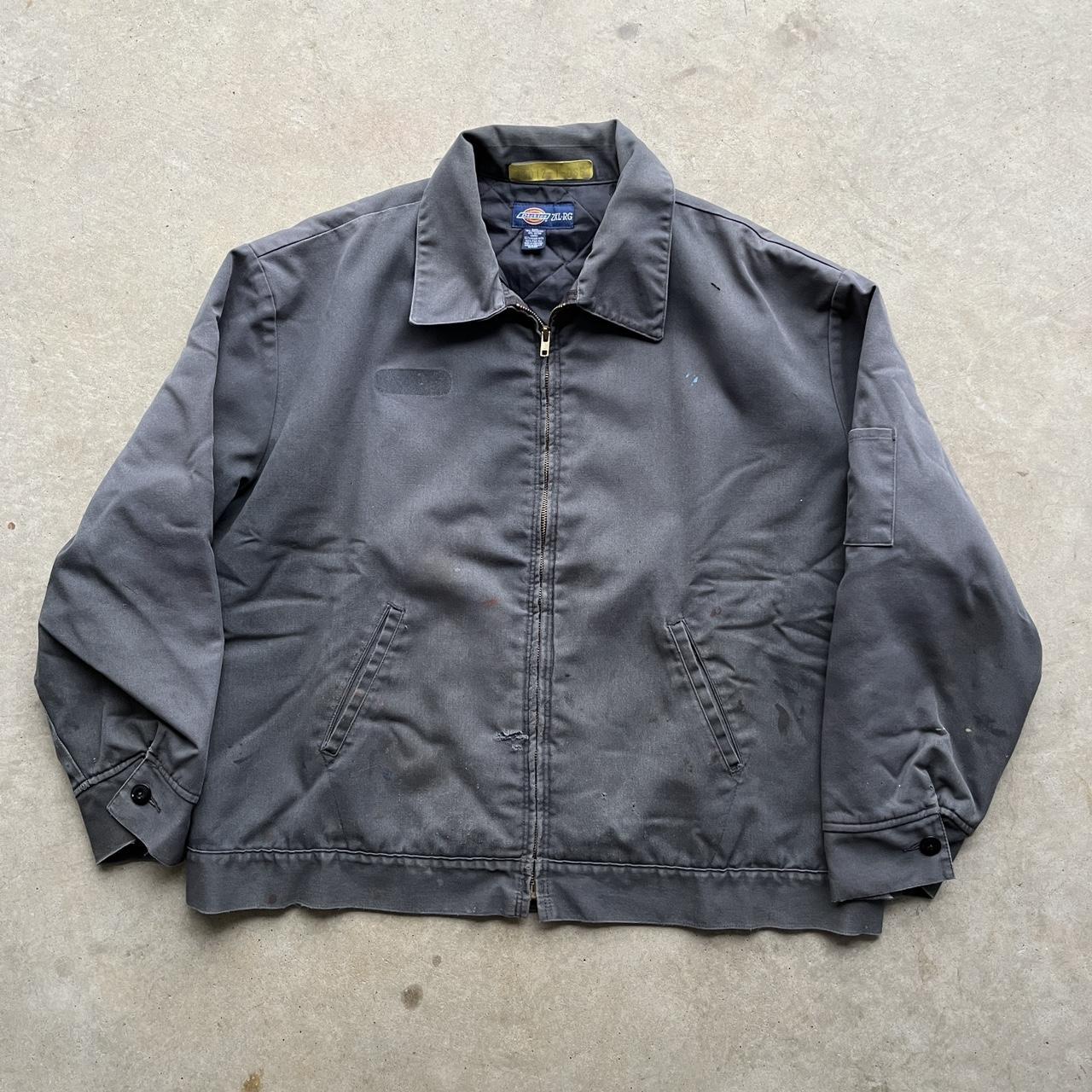 Dickies Men's Grey Jacket | Depop
