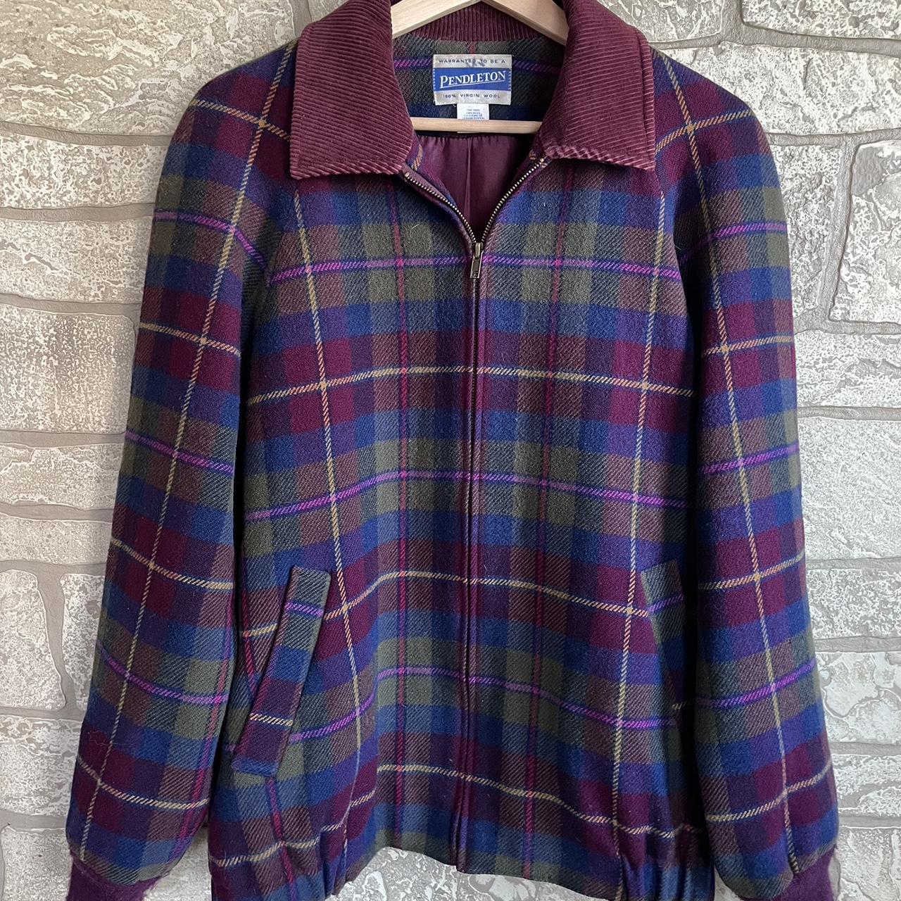 Vintage Pendleton Jacket size Medium Made in USA - Depop