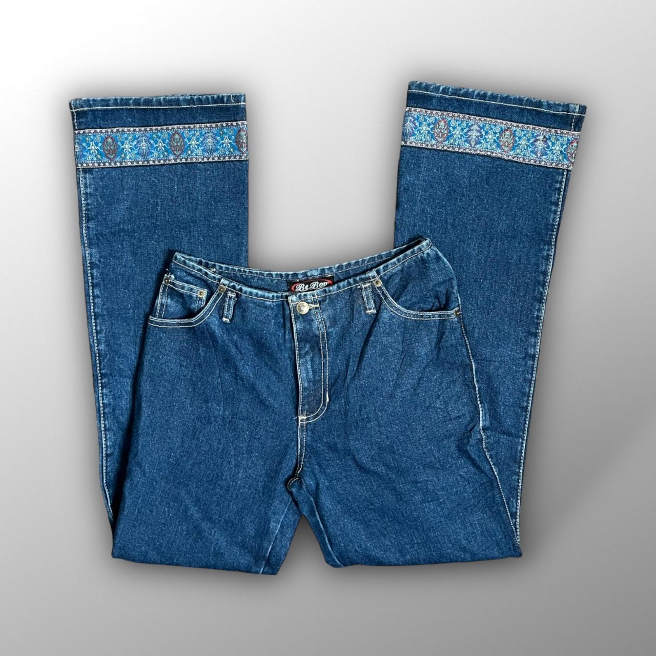 Be Bop Women's Blue Jeans | Depop