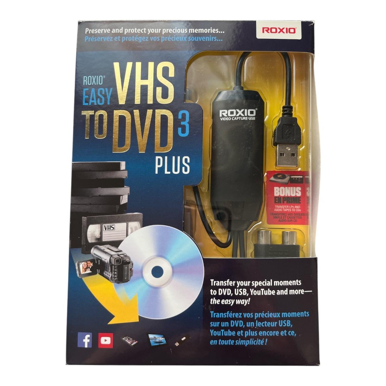Roxio Easy VHS to DVD 3 Plus Converter – Digitize... | Depop