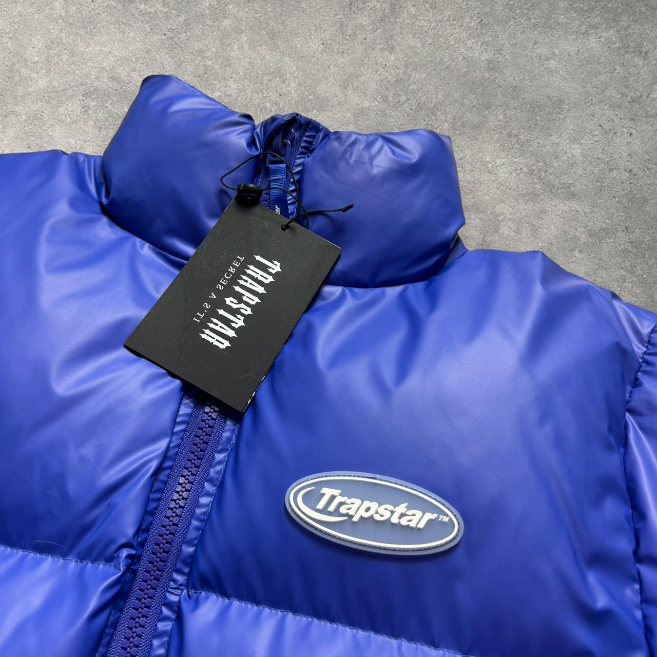 - Trapstar Hyperdrive Purple Heat Reactive Puffer... - Depop