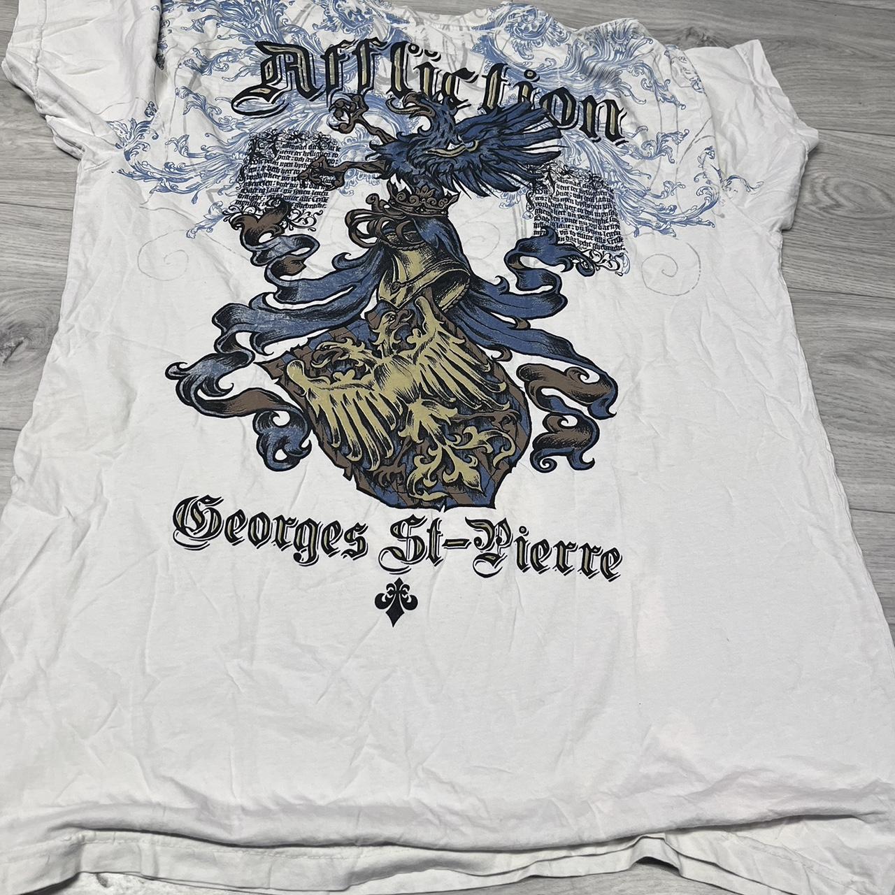 Affliction georges st pierre shirt Has a... - Depop