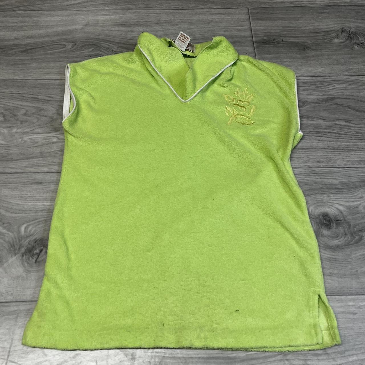 True vintage 70s terry cloth cute shirt country... - Depop