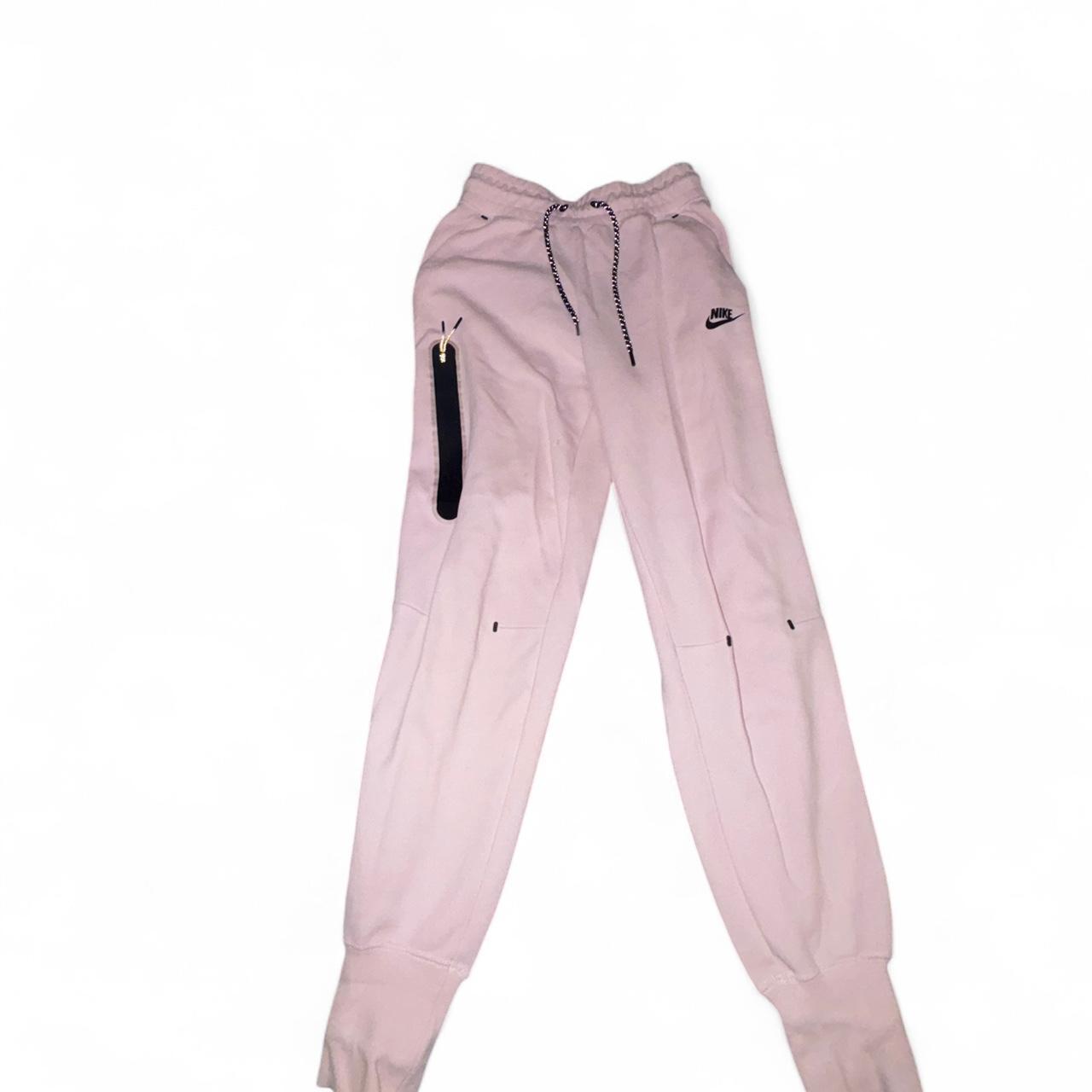Pink Nike tech fleece joggers #nike #techfleece... | Depop