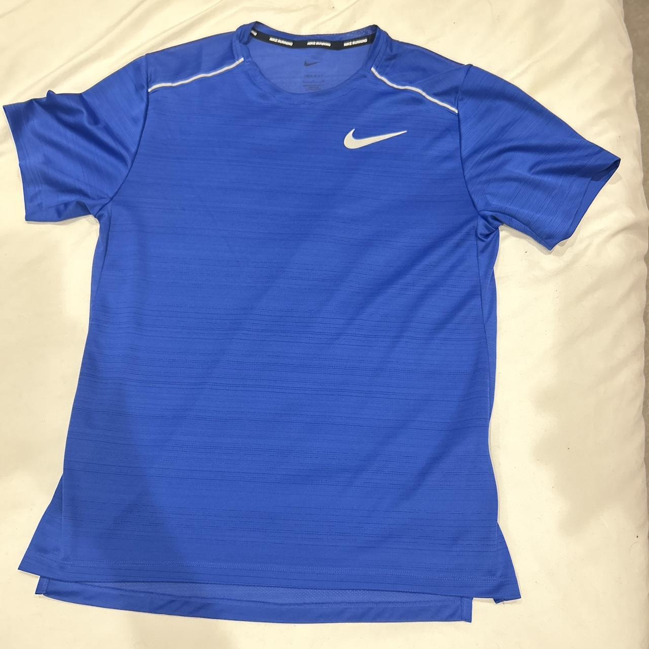 Nike royal blue set Short-M Top-M Jacket-S - Depop