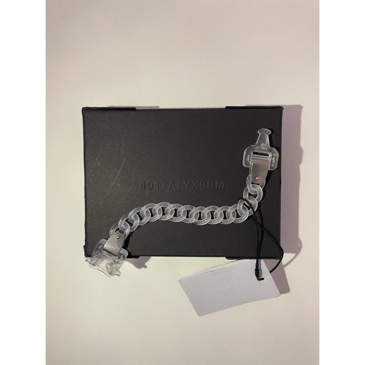 ALYX 9SM INSPIRED BRACELET; Y2K transparent... - Depop