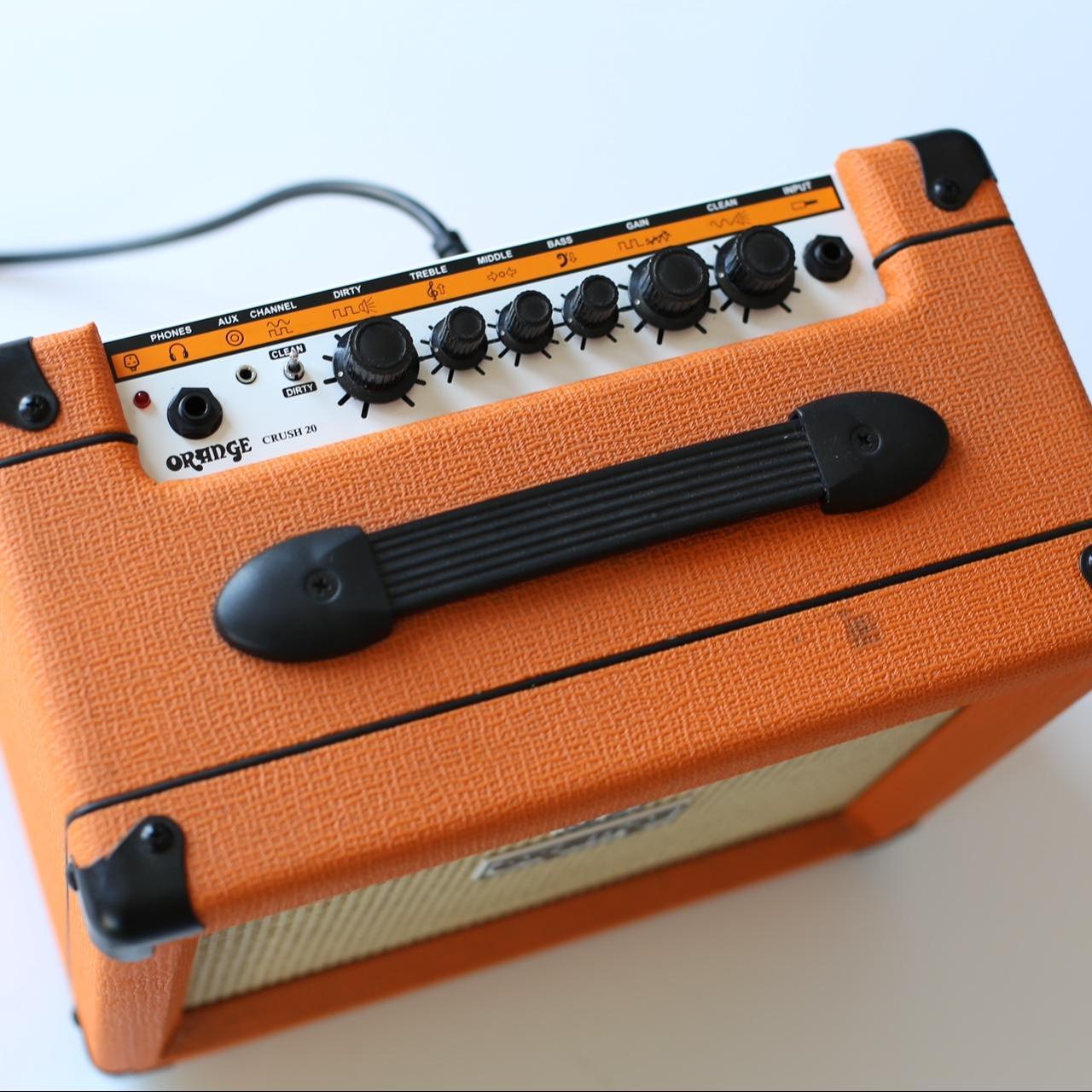 Orange Crush 20 Twin-Channel 20W Guitar Amplifier, 🍊... - Depop
