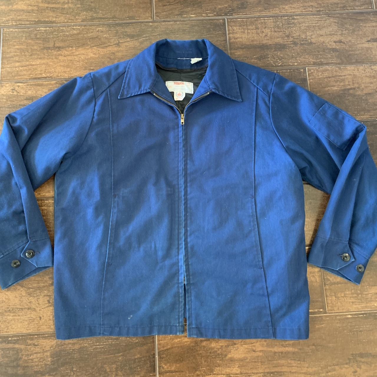 Mens Navy Jacket Depop