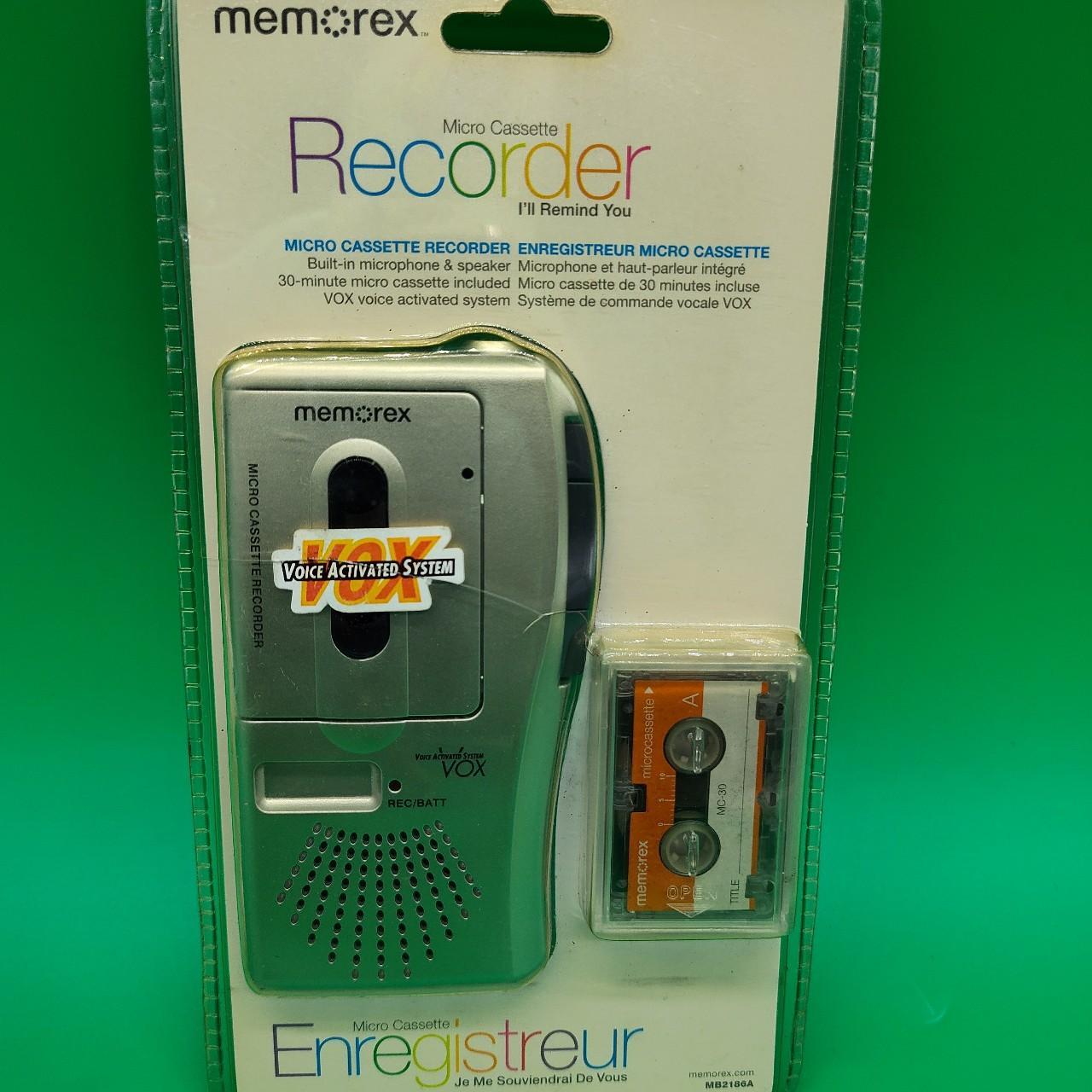 Memorex Micro Cassette Player Voice Recorder VOX... - Depop