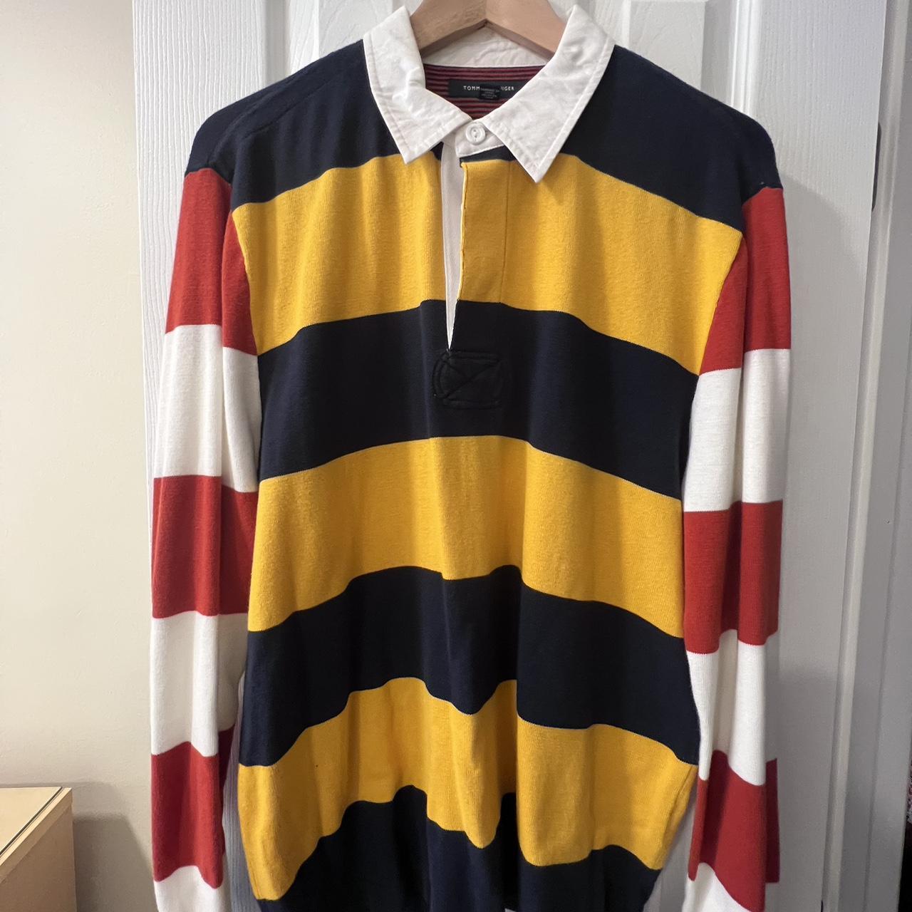 Tommy Hilfiger rugby polo, men’s size medium. Only... - Depop