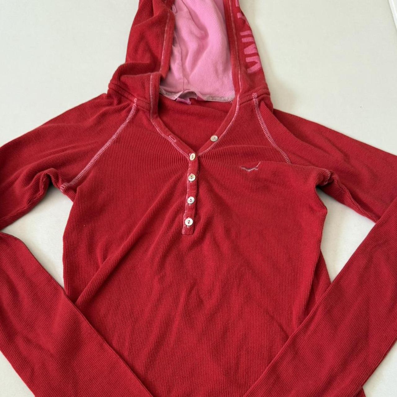 On hold Y2k Pink Victoria's Secret long sleeve... | Depop