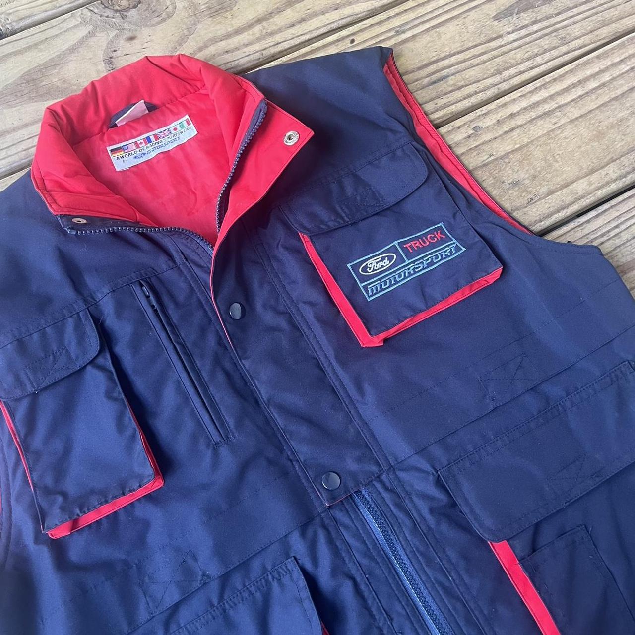 Vintage Ford Truck Motorsport Vest Size Large no... - Depop