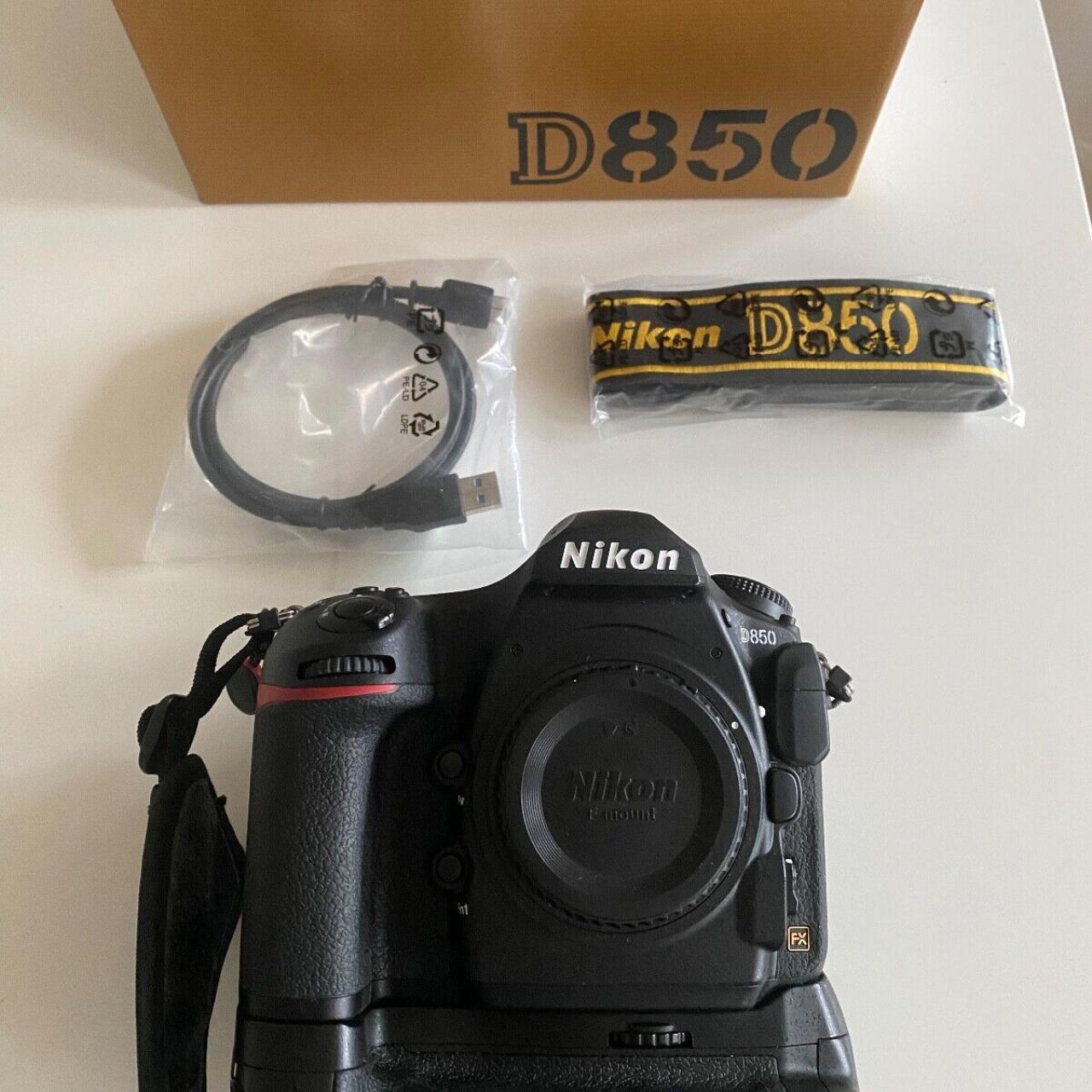Nikon D850 with handle mint excellent original... - Depop