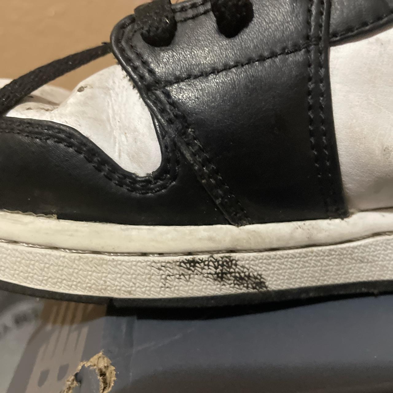 Jordan 1 Mid Racer Blue Worn Heavily Lots Of Defects - Depop