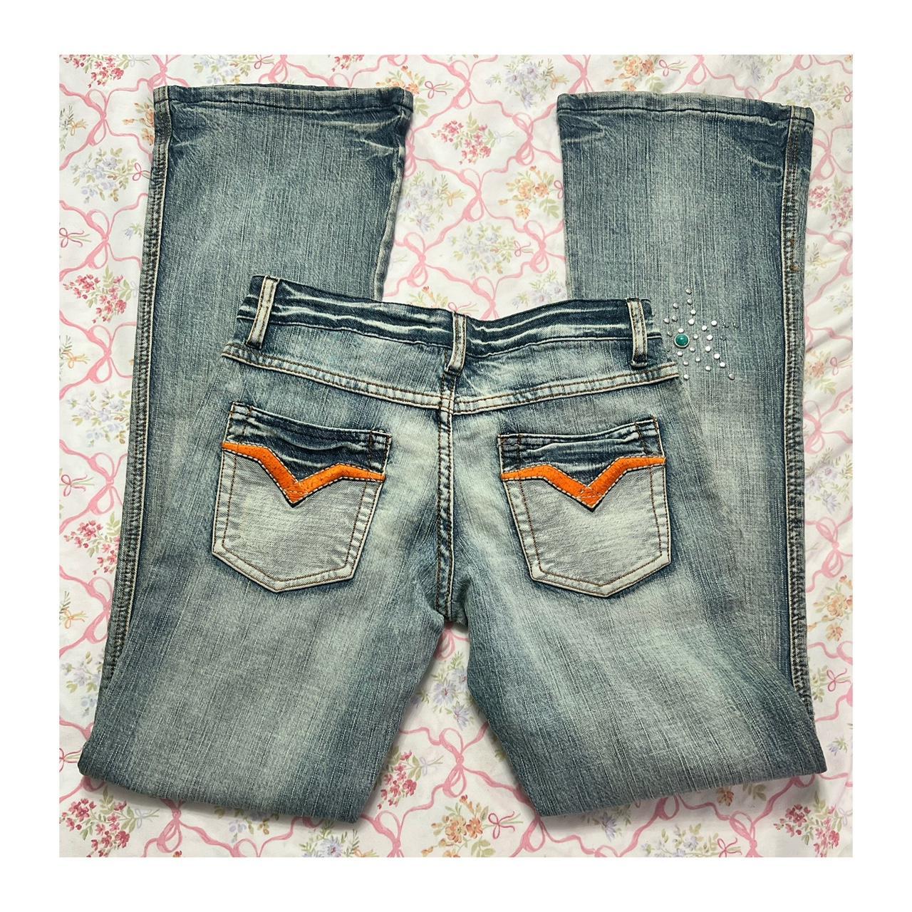 Fried Denim embellished jeans with studded details... | Depop