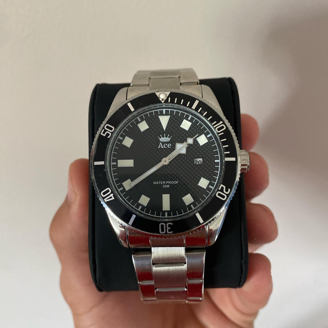 Ace watches men’s silver watch. Great condition-... - Depop