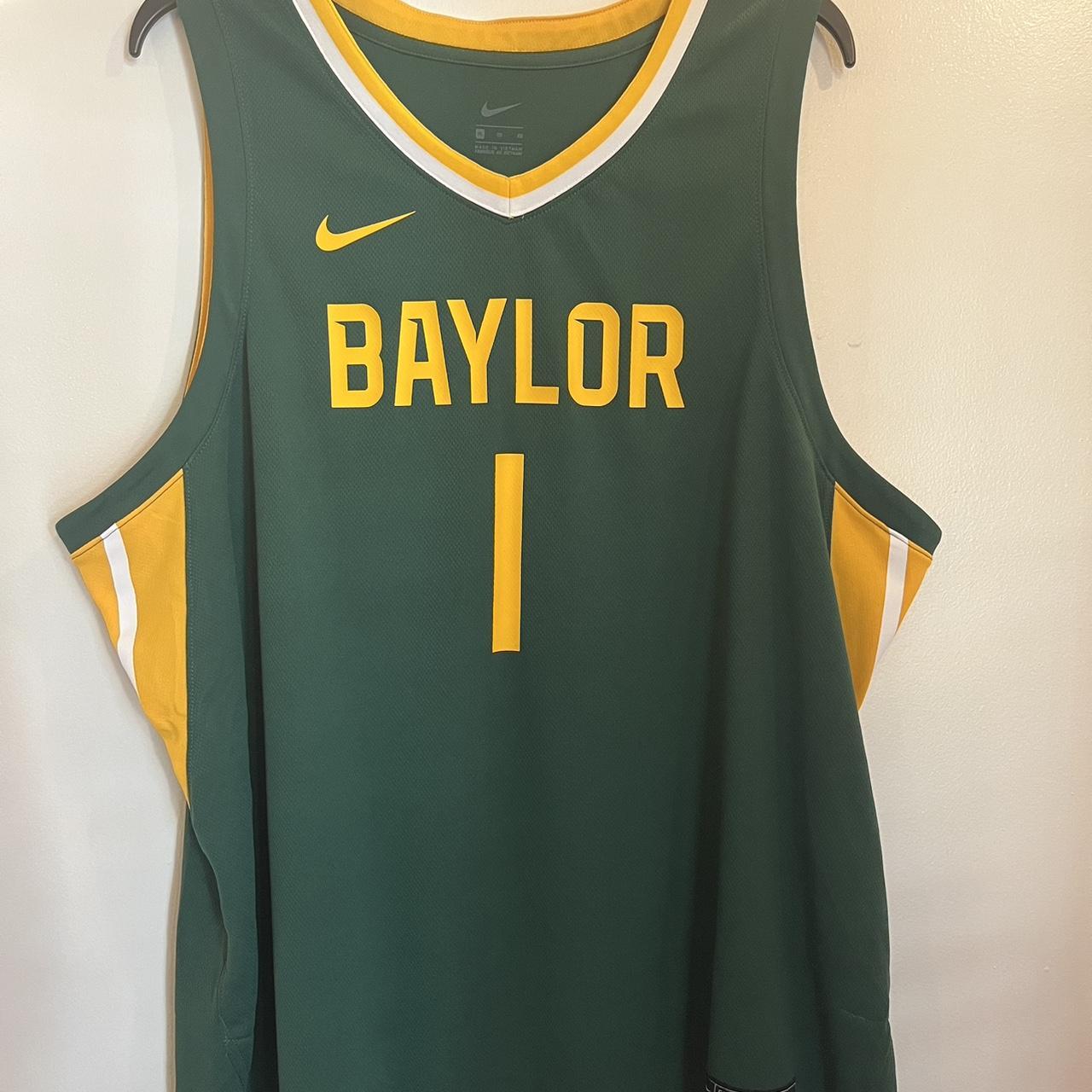 Nike Baylor Bears basketball jersey size XL. Barely... - Depop