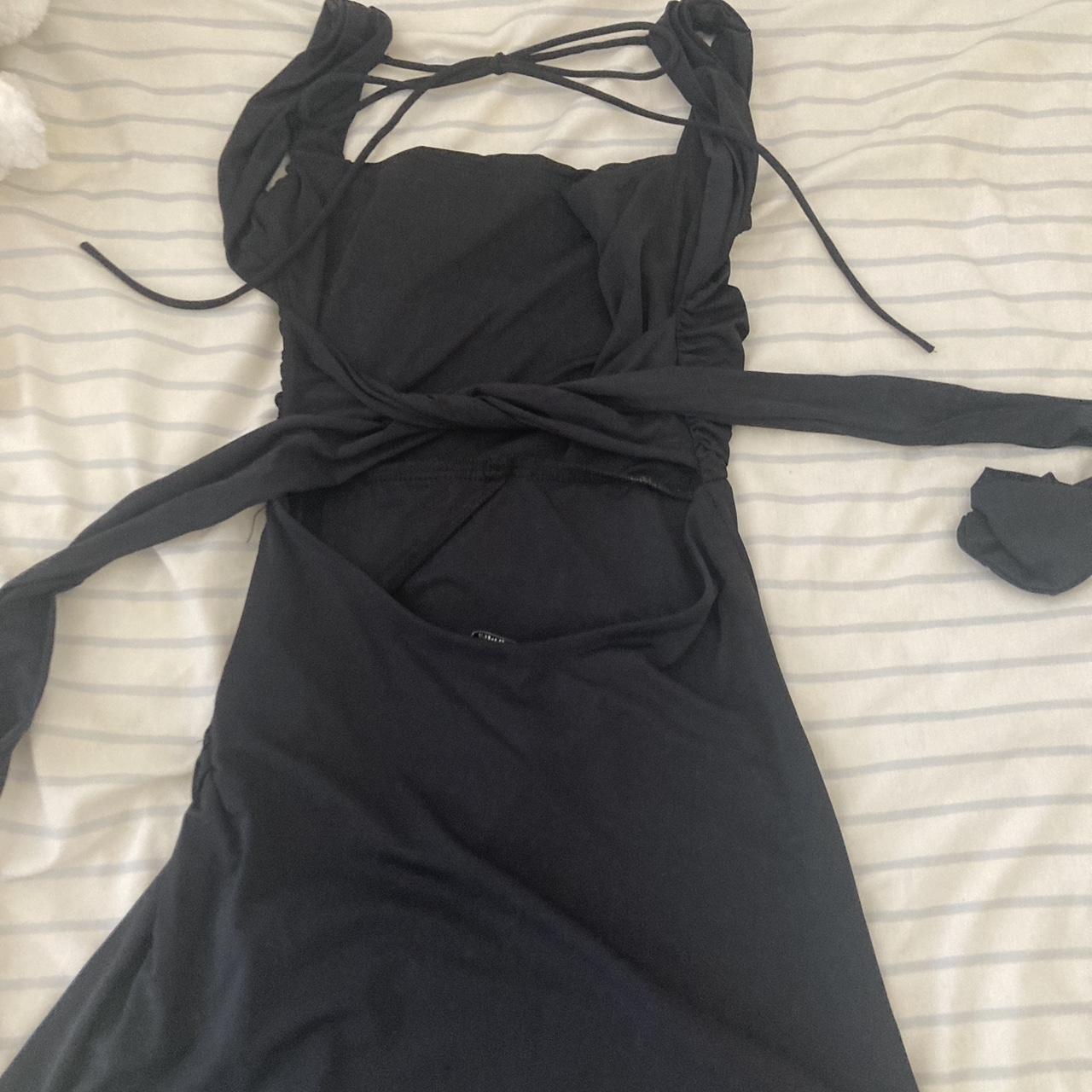Lucy in the Sky Hoco dress Bodycon side slit dress... - Depop Lucy in the Sky Hoco dress Bodycon side slit dress... - Depop