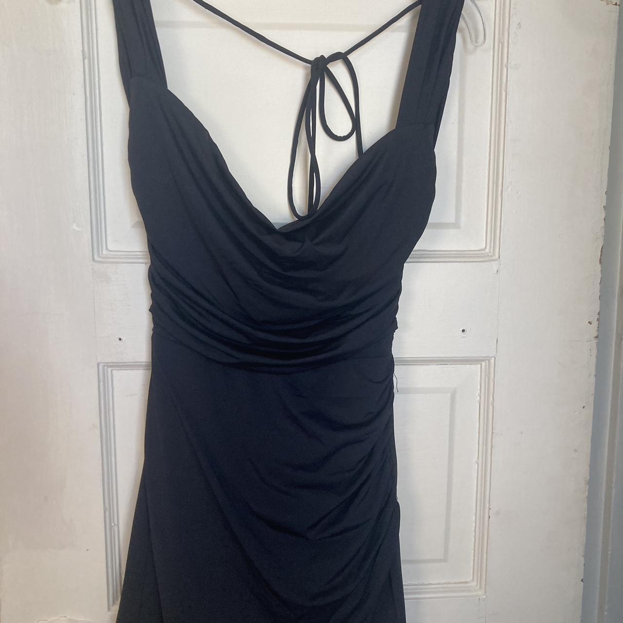 Lucy In The Sky Hoco Dress Bodycon Side Slit Dress Depop