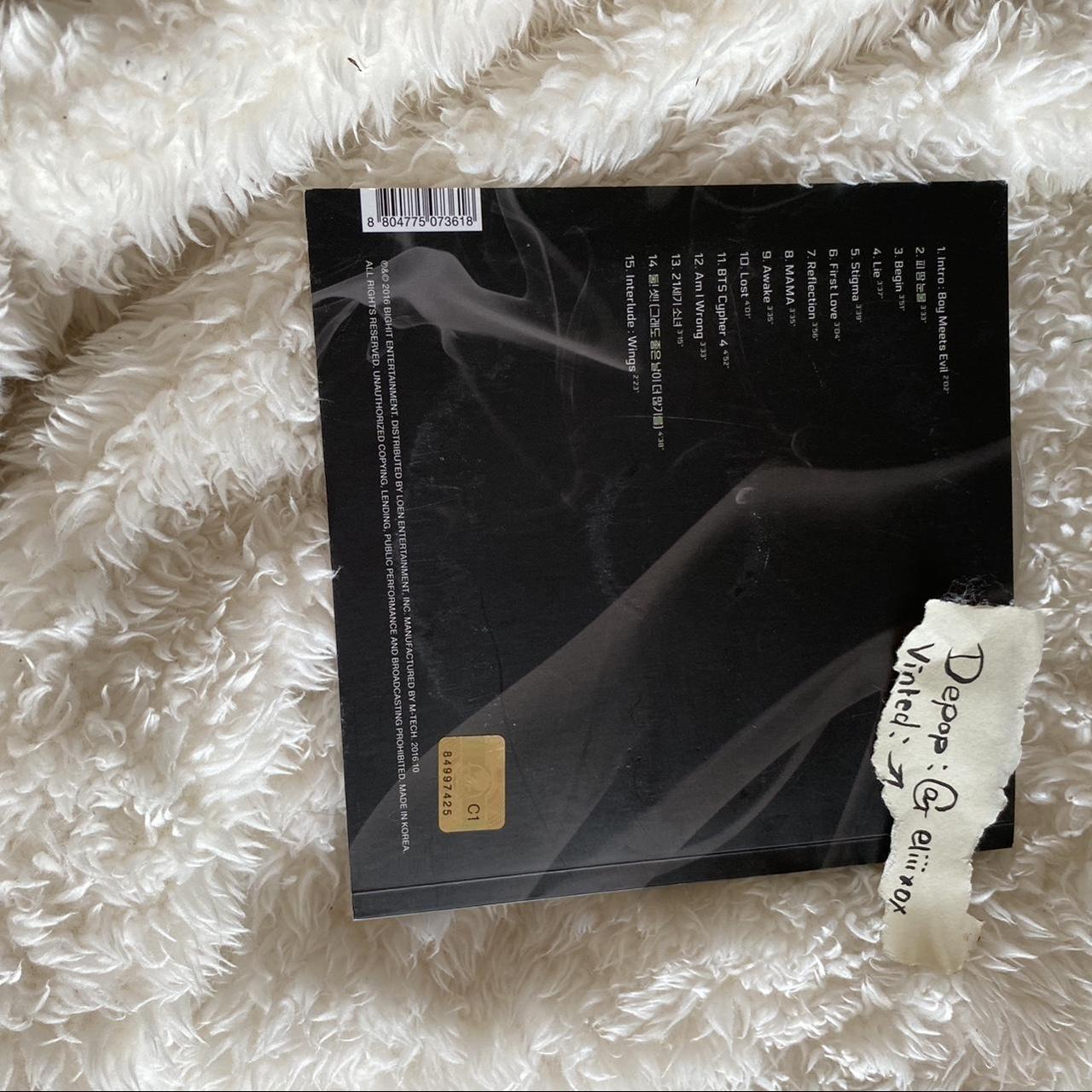 BTS WINGS (I) CD IN good condition #bts #kpopcd... - Depop