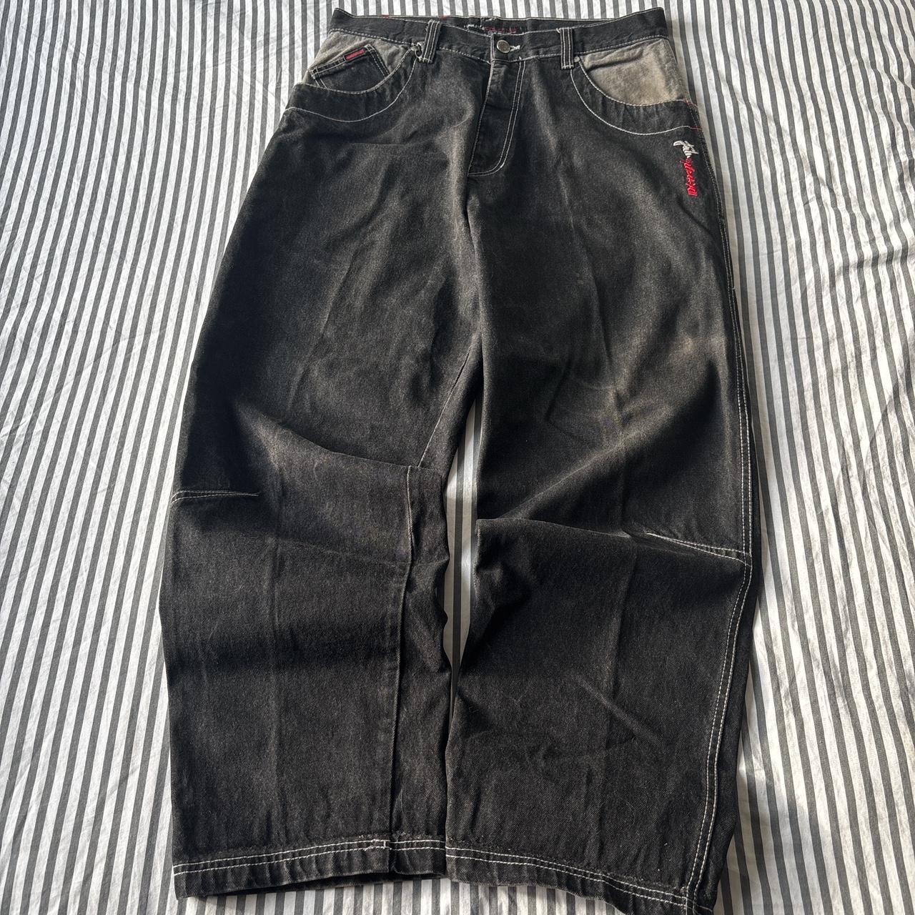 Really cool like two toned back pocket fubu the... - Depop