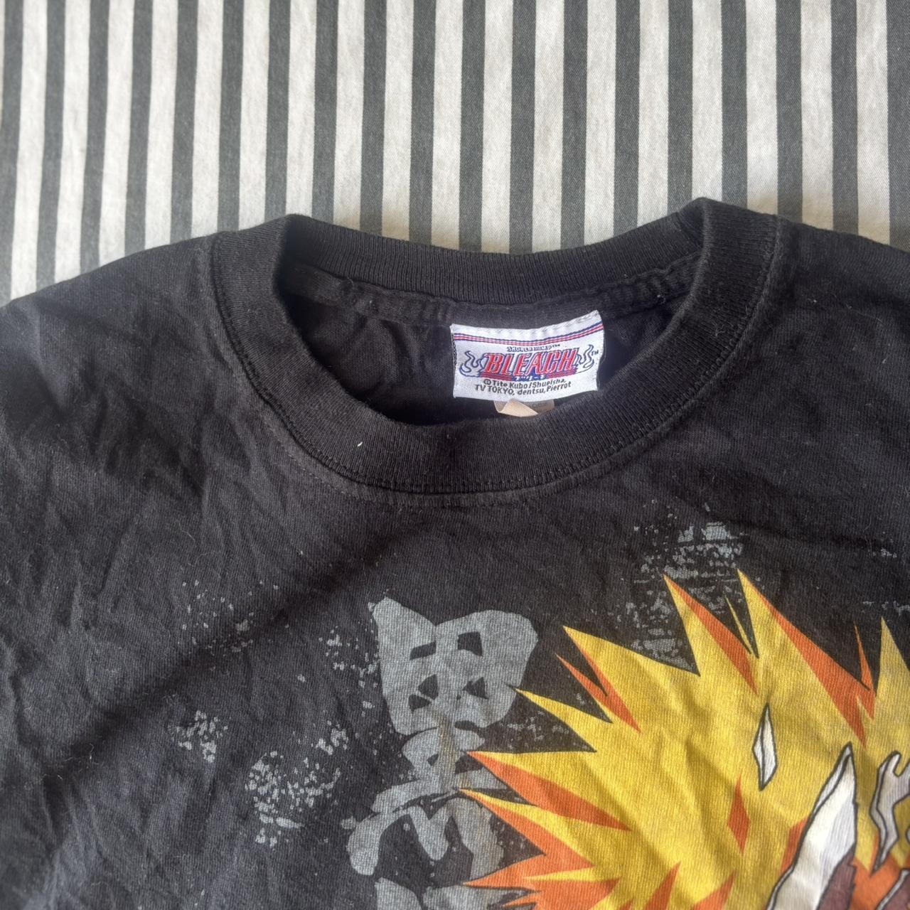 Y2K bleach anime shirt, tagged men’s small... | Depop