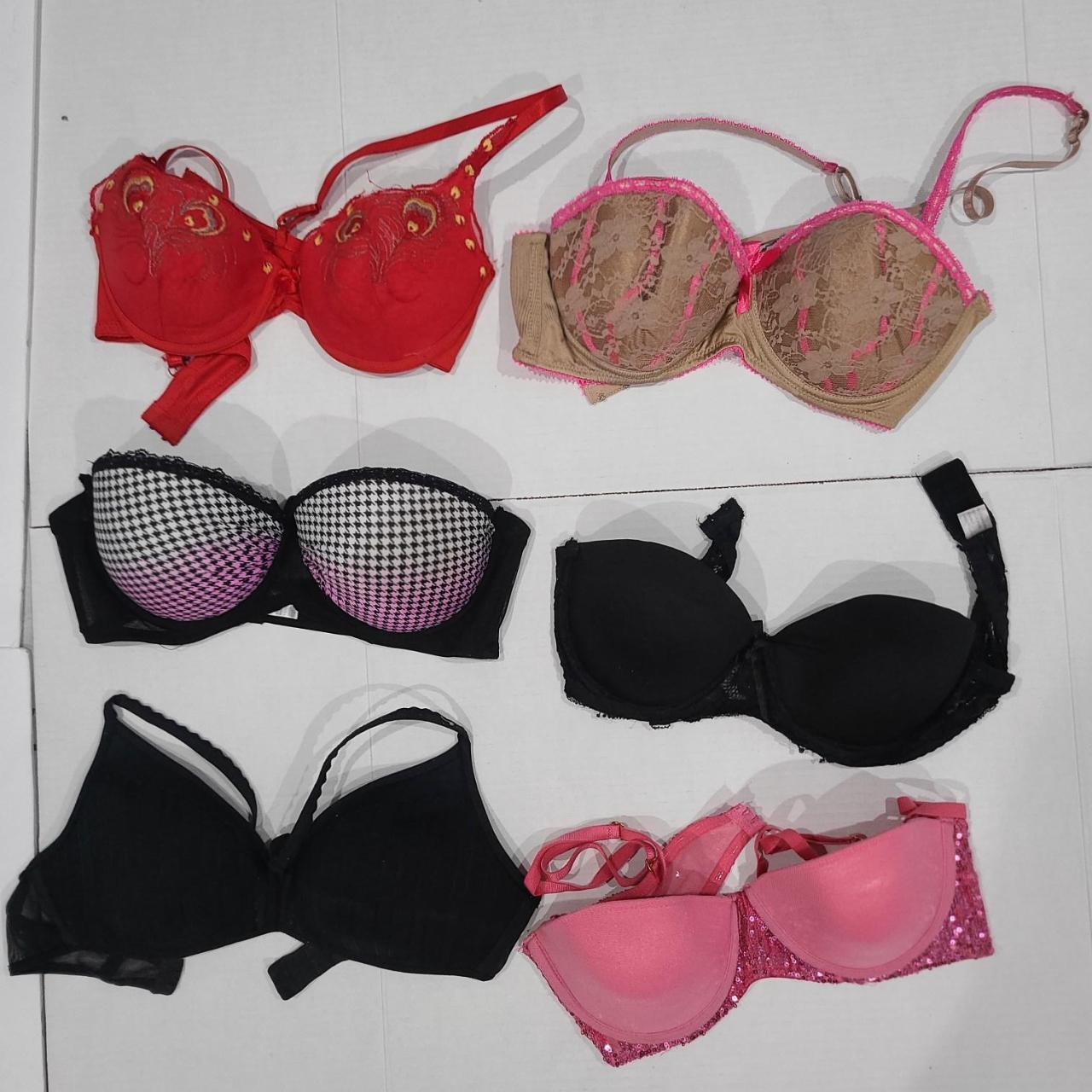 Lots of 6 multicolor women's bra. Good condition. ... - Depop
