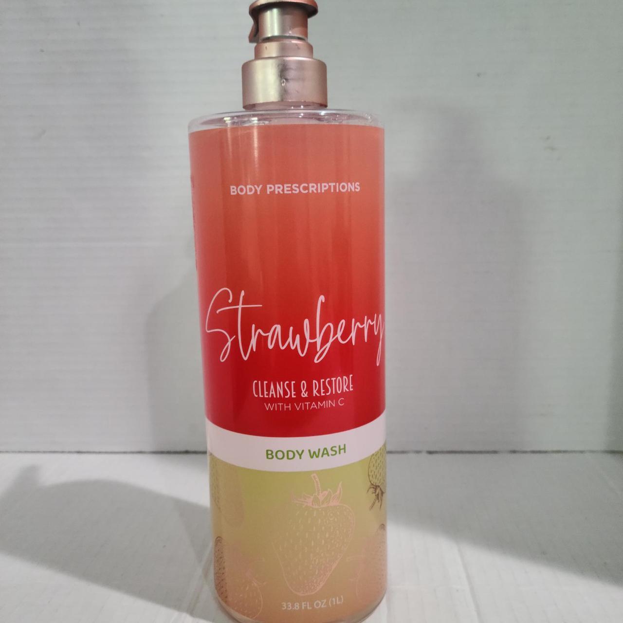 Body Prescriptions Strawberry Cleanse & Restore with... - Depop