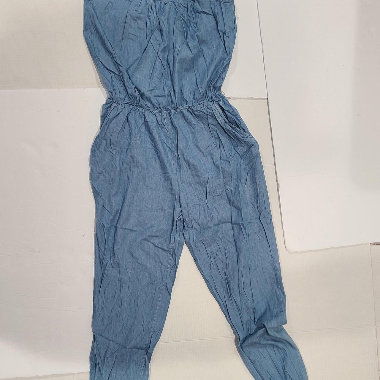 Women's Bongo one-piece lightweight jumpsuit with... - Depop