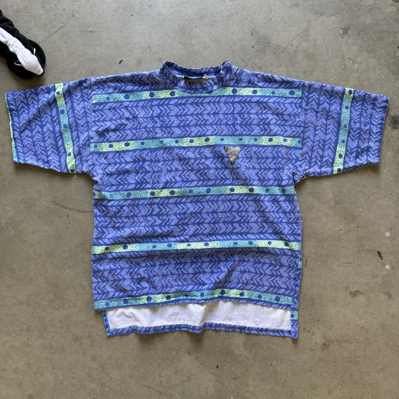 Crazy 80s/90s quicksilver surf tee— Super sick... - Depop