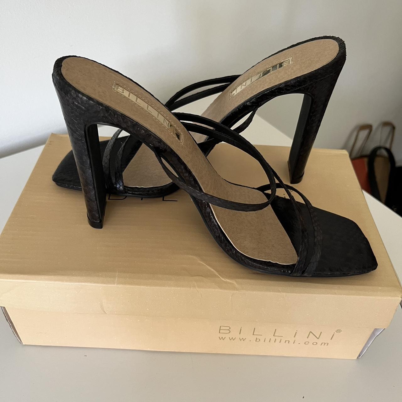 SIZE 8 AUS SIZE 6 UK - Black Snake YANNA style,... - Depop