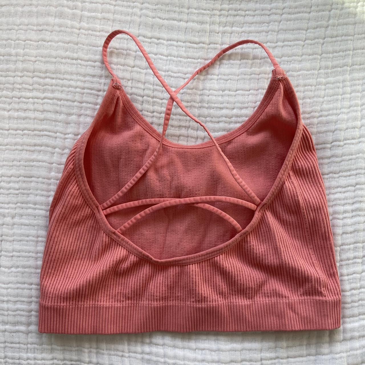pink tank top, so soft - Depop