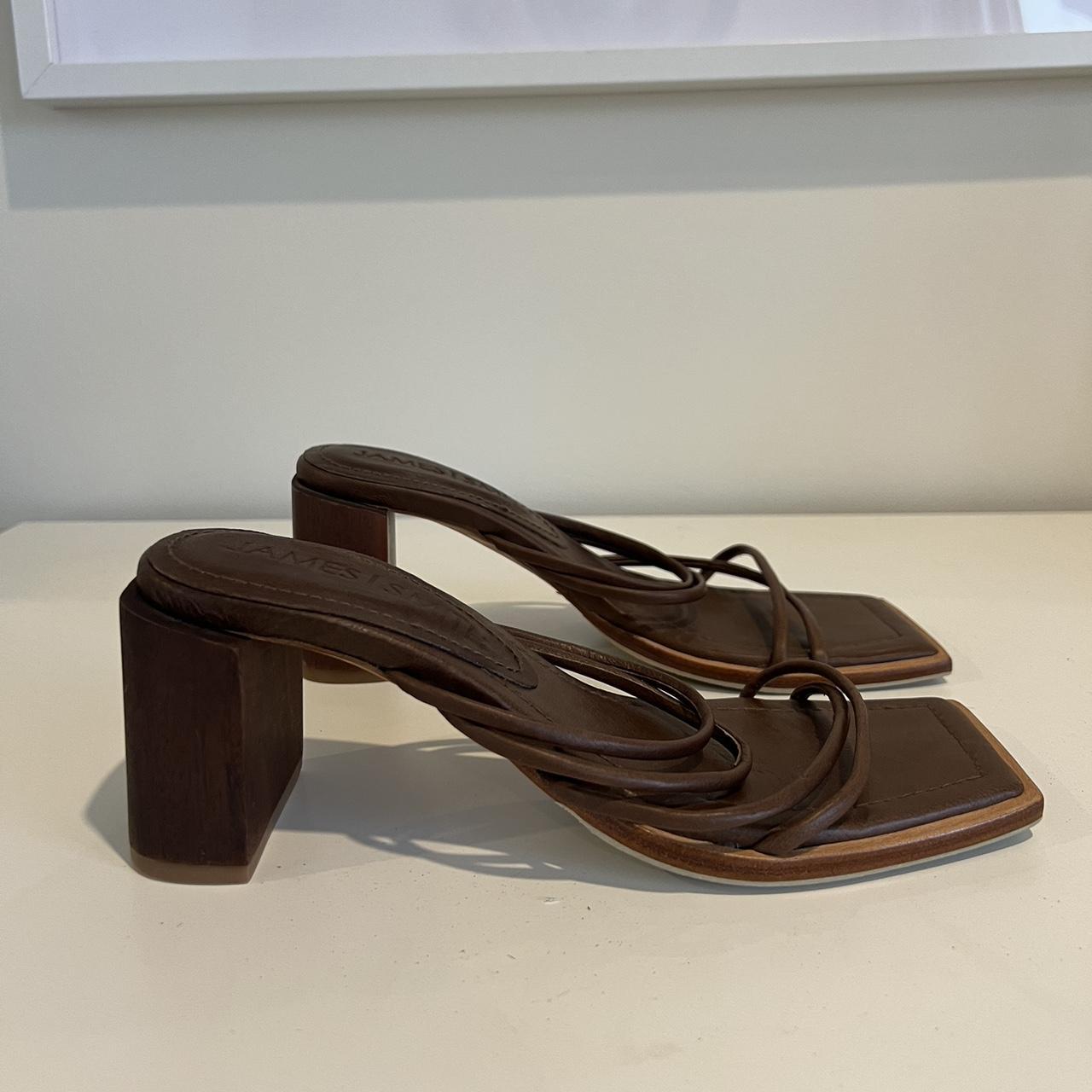 Strappy James Smith sandals. Real leather. Size 38 - Depop