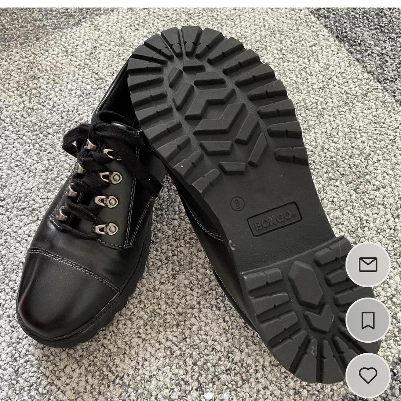 REPOP: 90s Bongo Black Shoes Size 9 dm me with any... - Depop