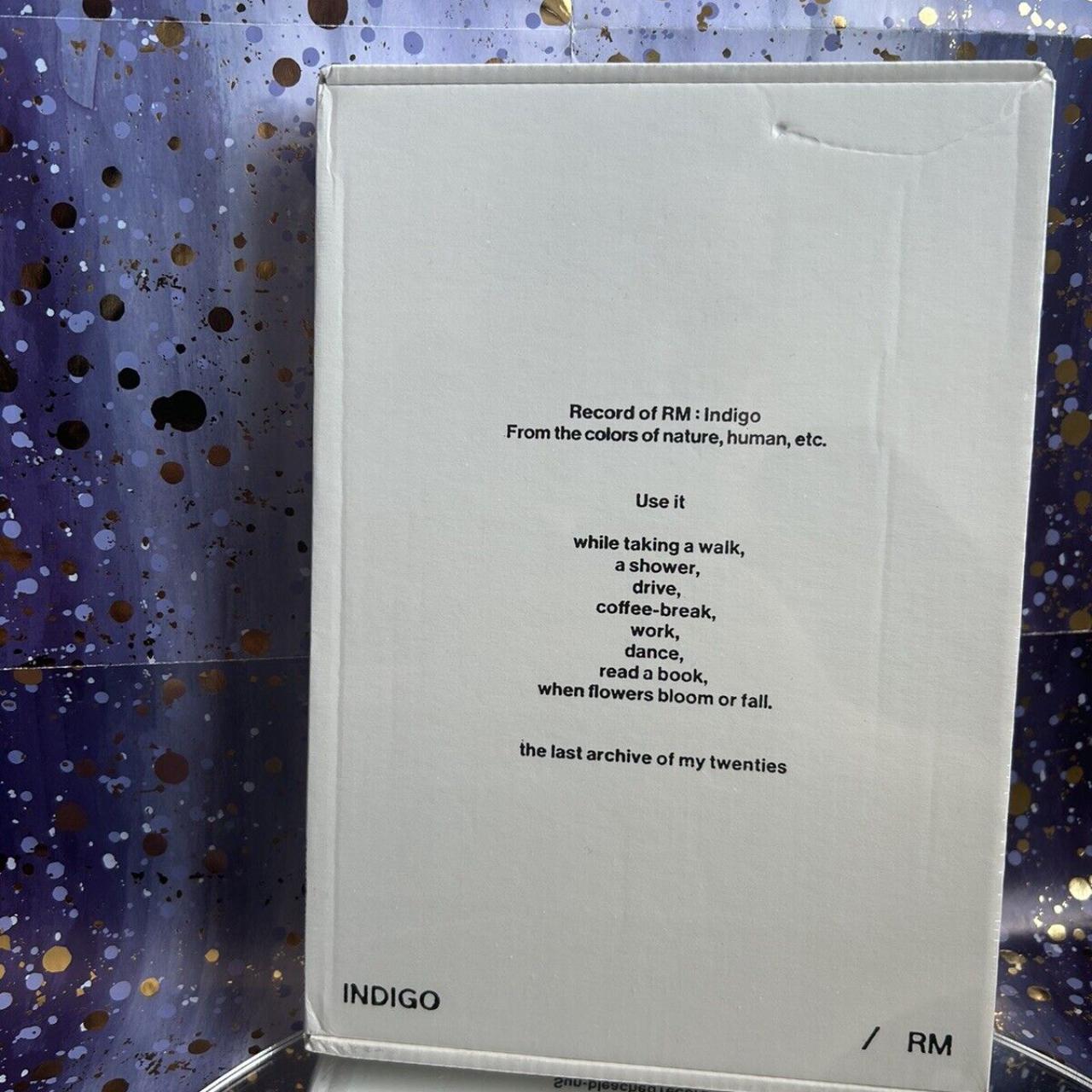 INDIGO (SEALED) Book VER. 🔆 RM First Solo... - Depop